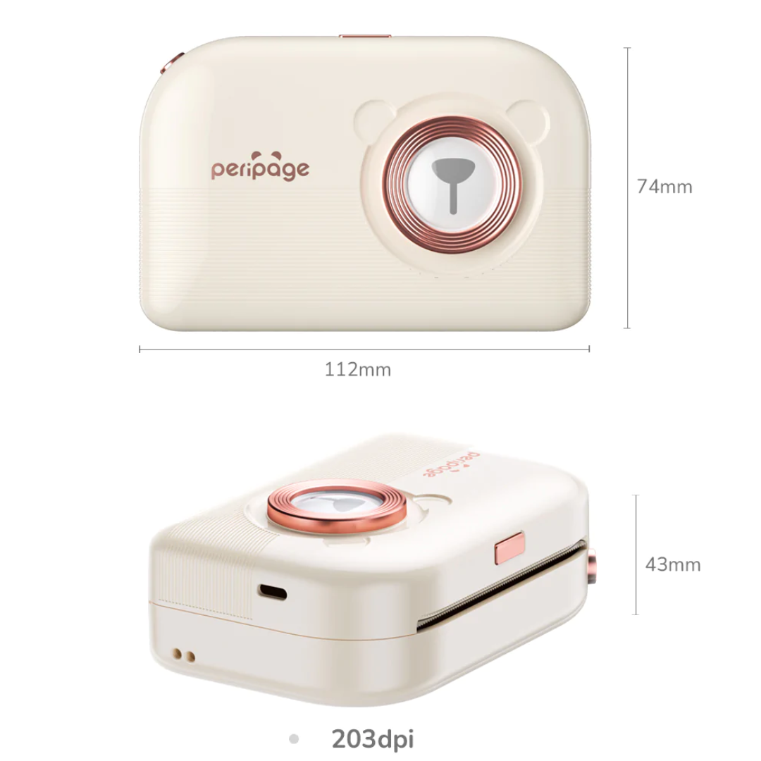 PeriPage® A3X Impressora Térmica Portátil – PeriPage Brasil